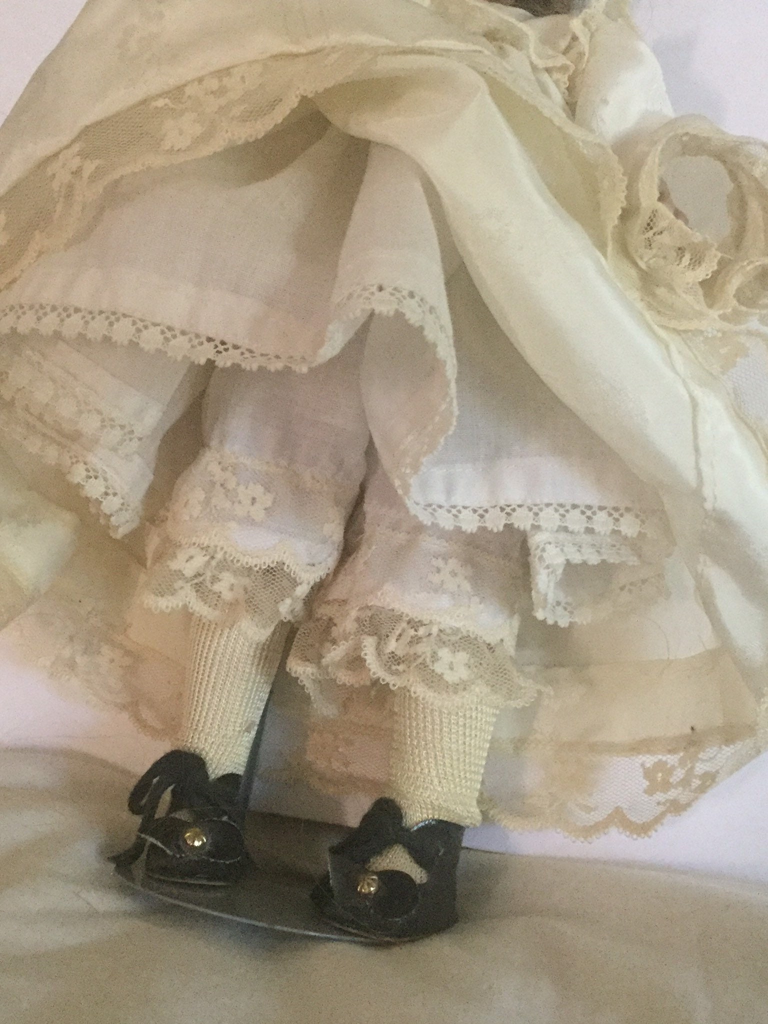 Antique Reproduction Doll 12 Inch Porcelain. - Etsy