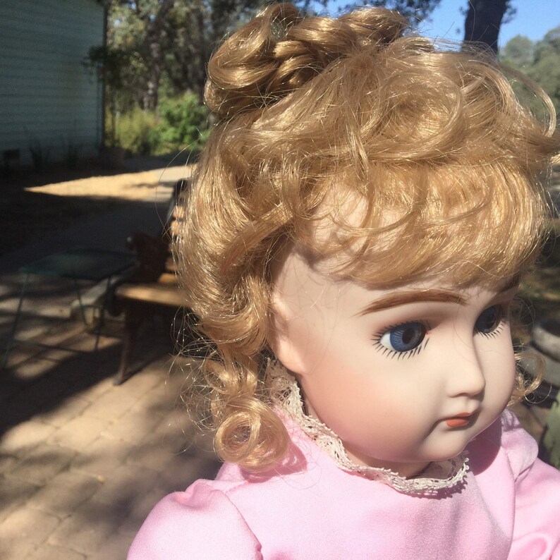 Antique Reproduction Doll Marked 14 on Head. Composition Jointed Body ...