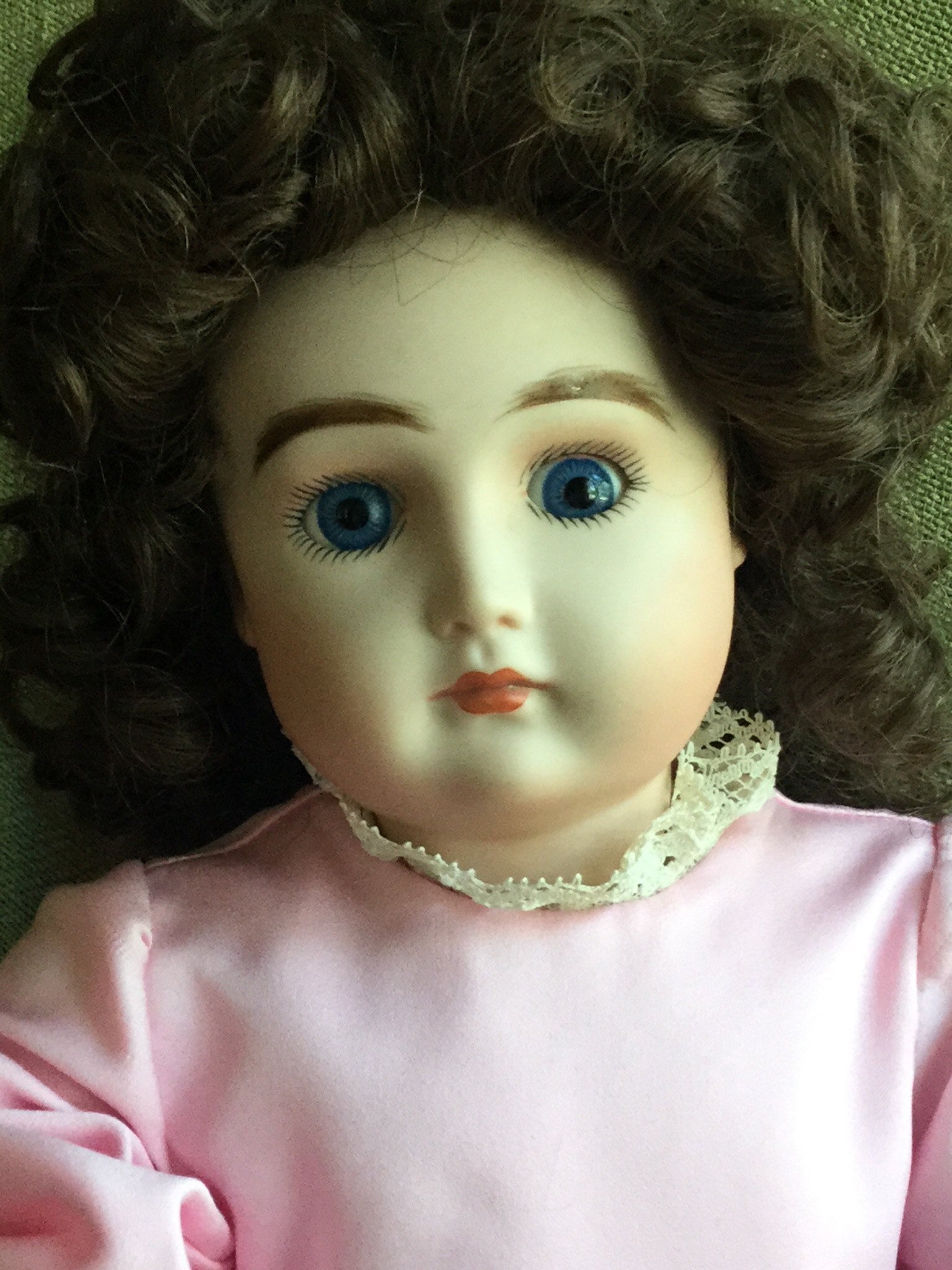 Antique Reproduction Doll Marked 14 on Head. Composition Jointed Body ...