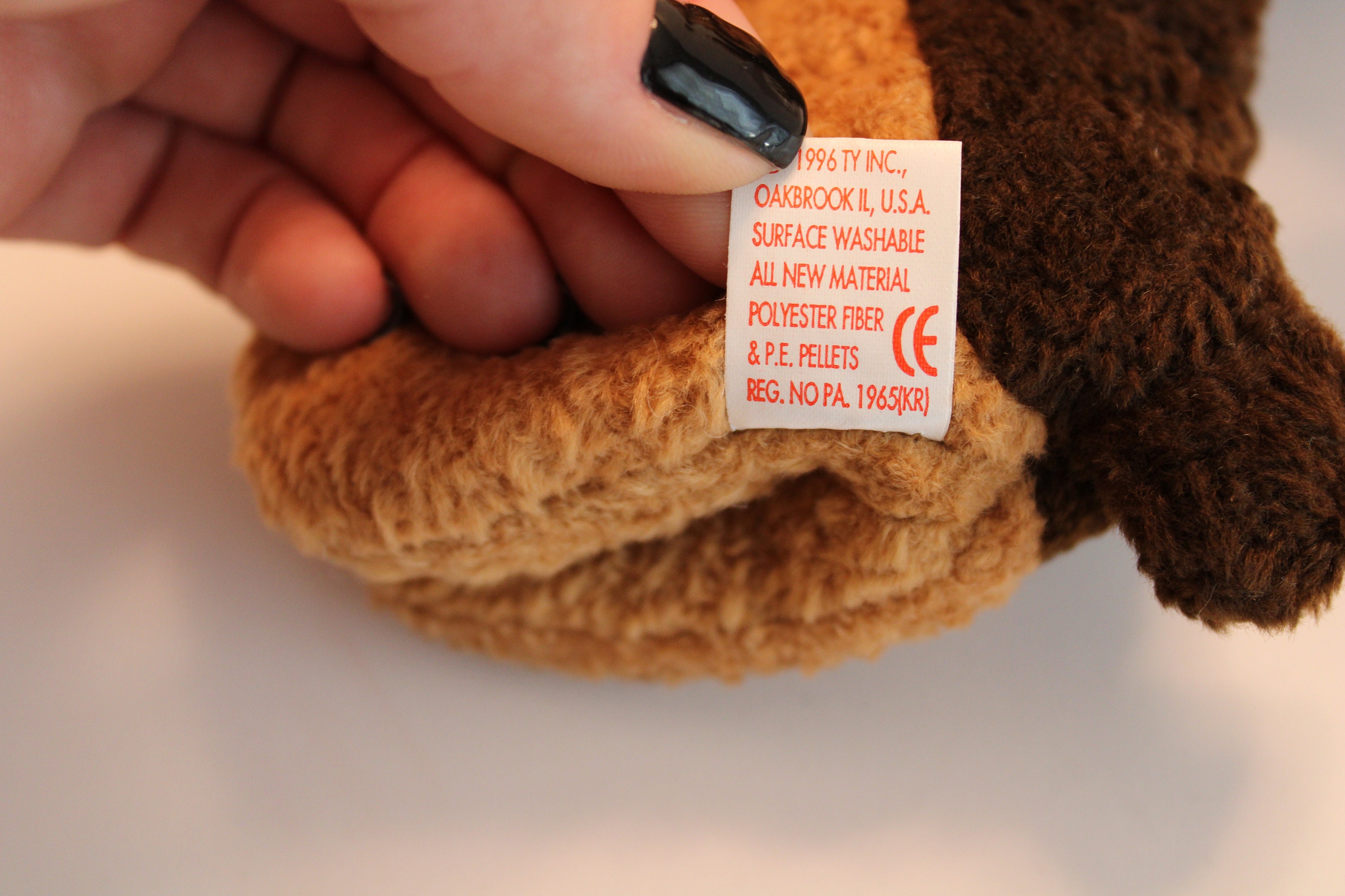 Tuffy Beanie Baby With Errors - Rare! - Etsy