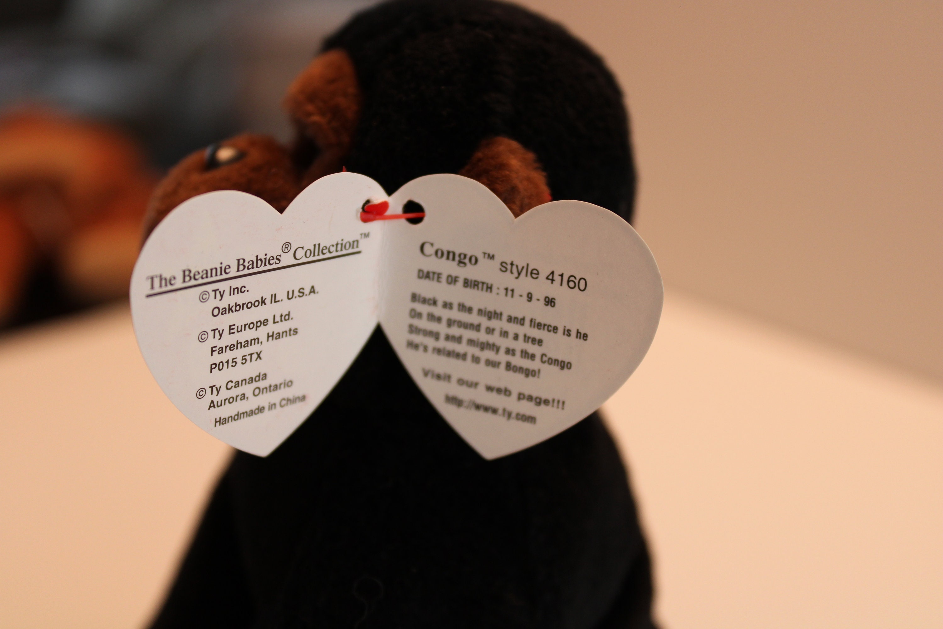 Congo and Bongo Rare Beanie Babies - Etsy