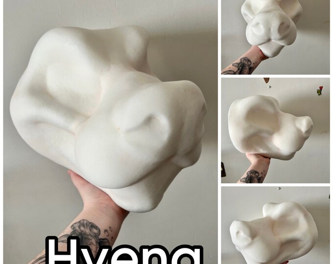 B Grade LARGE Hyena Foam Fursuit Head Base - Etsy