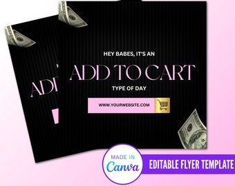 Diy Flyers Editable Flyer Bundle Social Media Flyers - Etsy