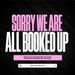 All Booked up Flyer, Business Flyer, Editable Booked up Flyer, Canva ...