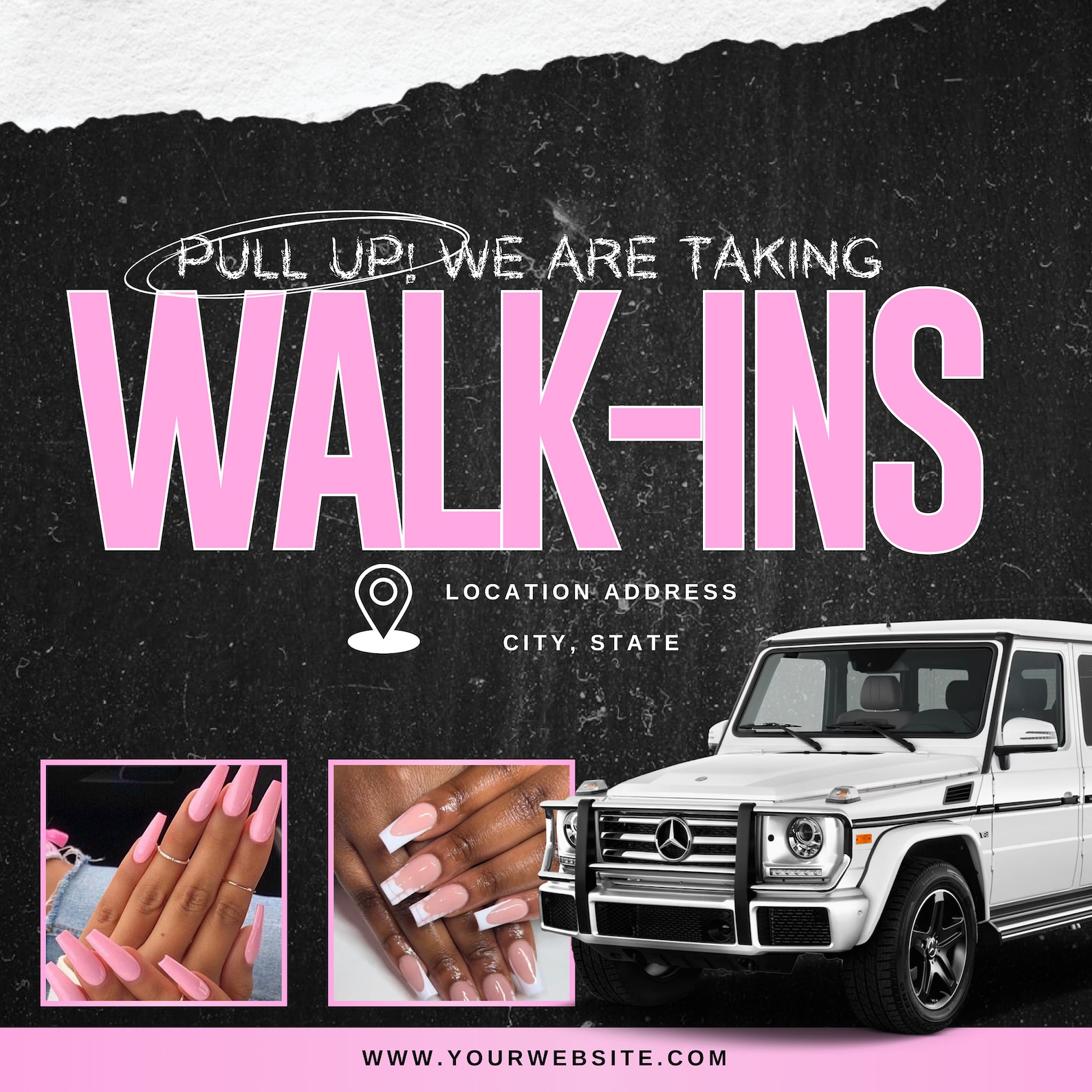 Editable Walk-ins Welcome Flyer, Appointments Available Flyer, Diy Walk ...