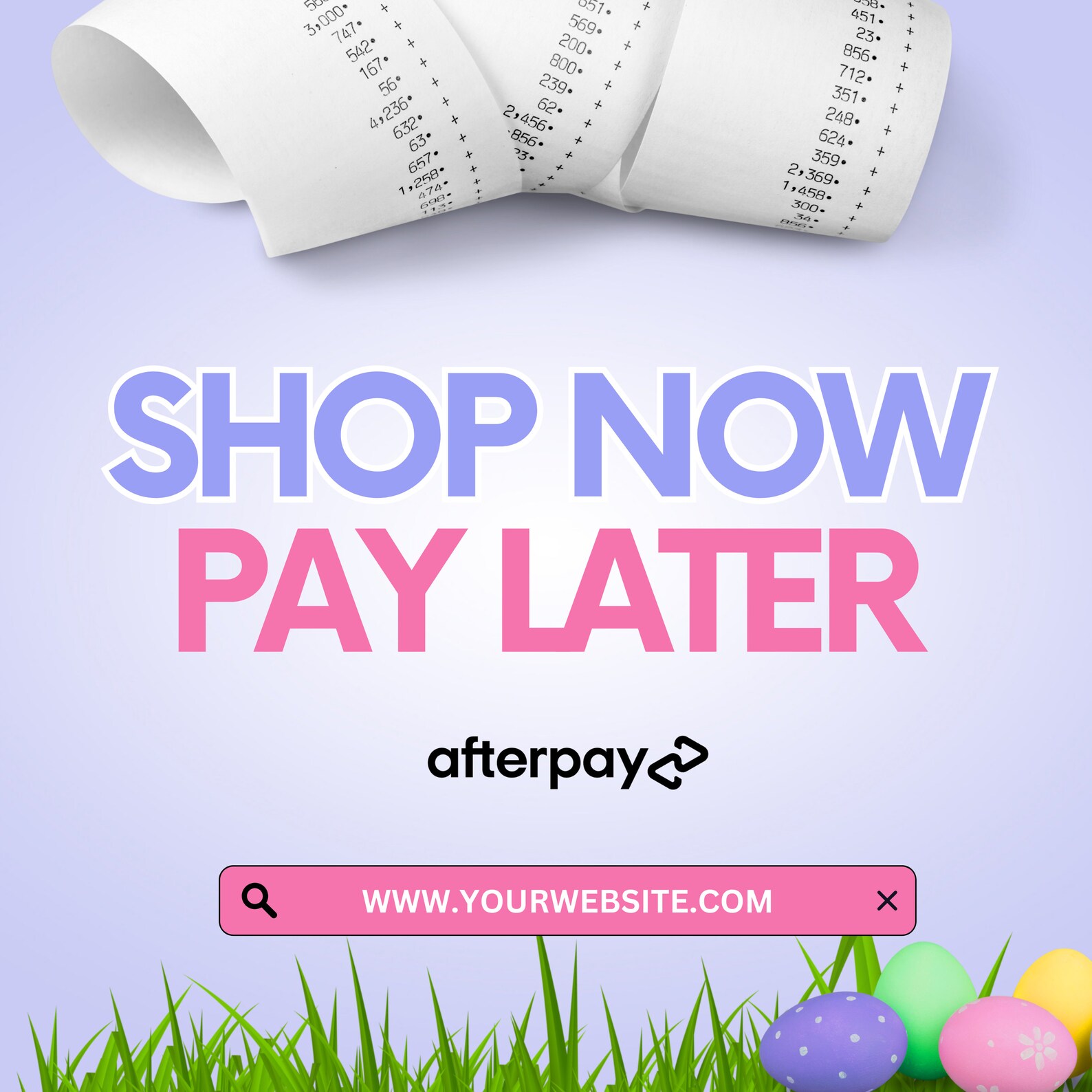Shop Now Pay Later Flyer, Afterpay Flyer, Editable Flyer, Instagram ...