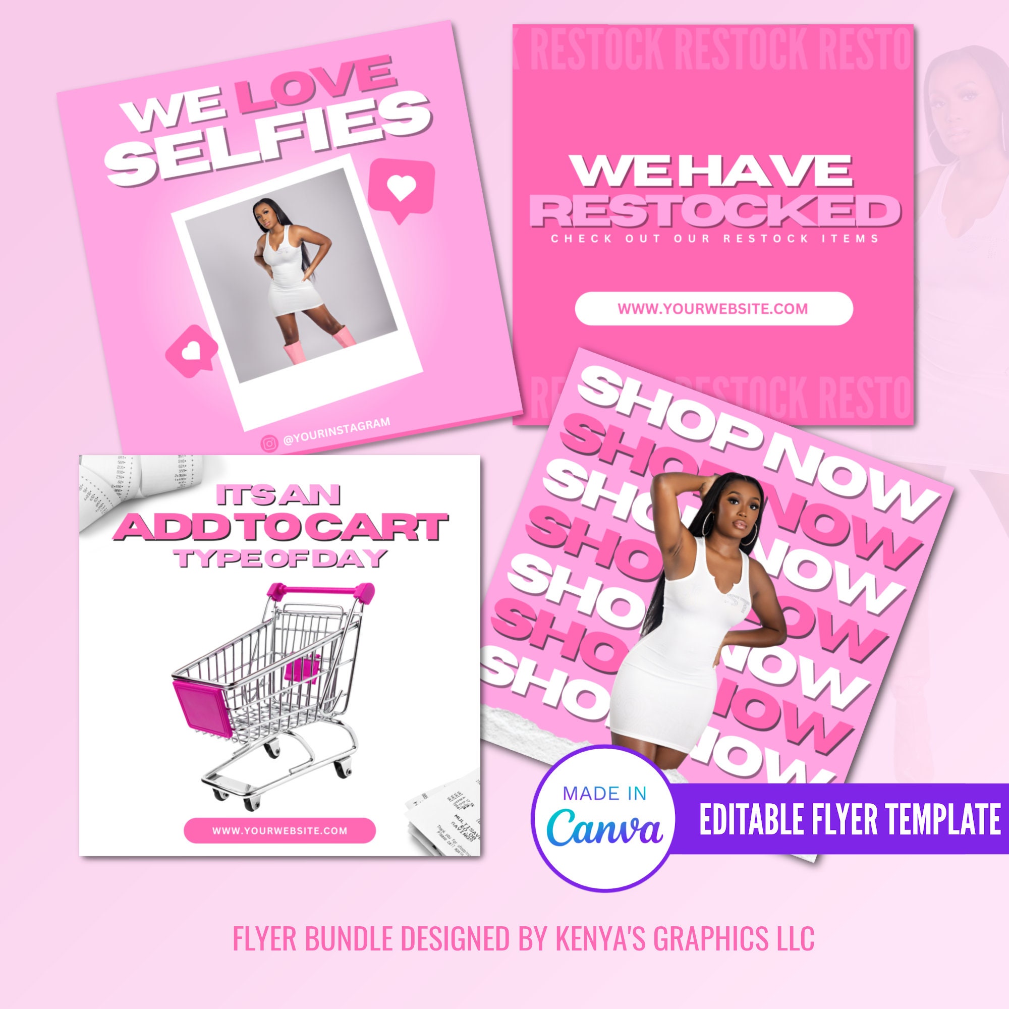 Social Media Post Flyers Diy Flyers Beauty Flyers Flyer - Etsy