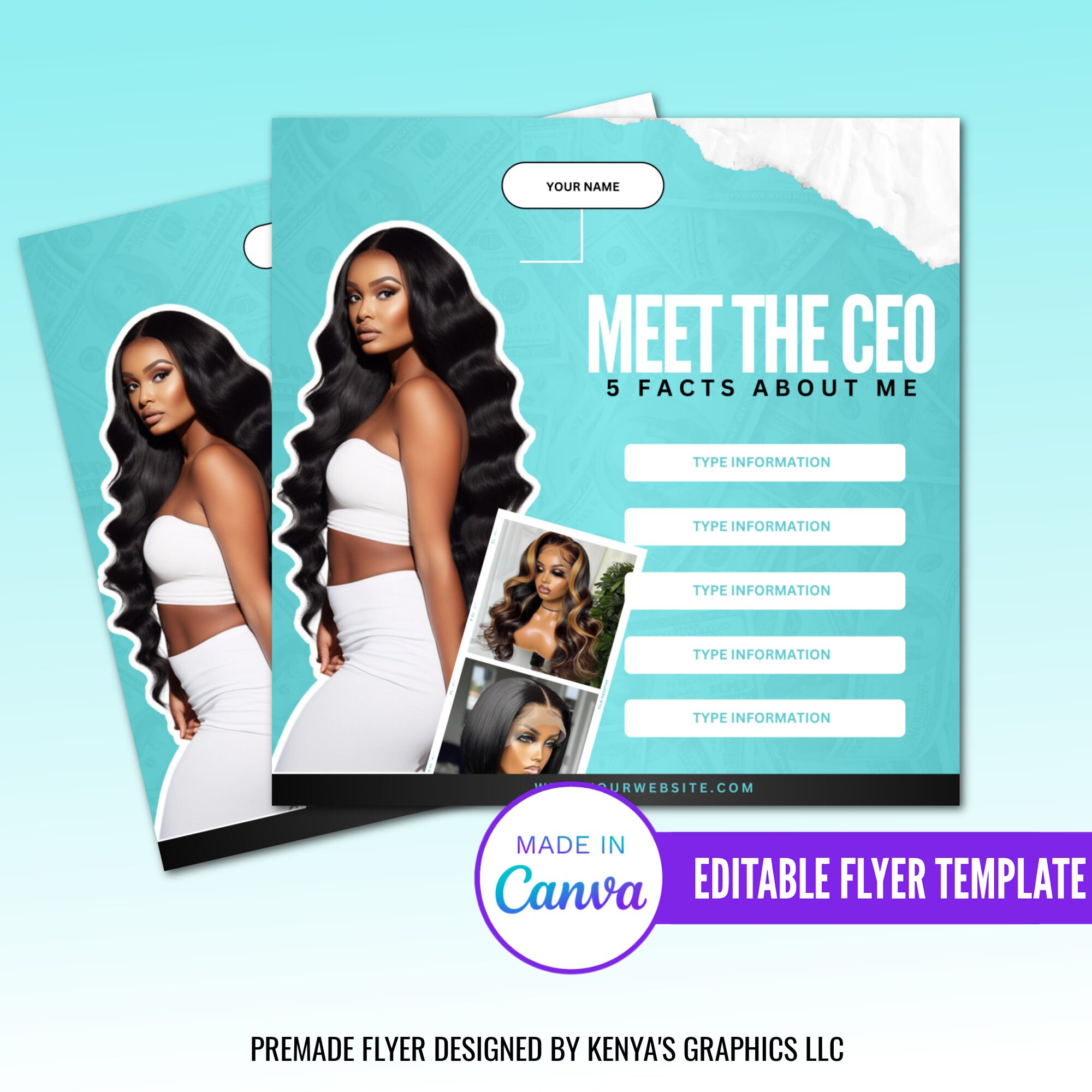 Meet the Owner Flyer, Meet the Ceo Editable Flyer, Instagram Post Flyer ...