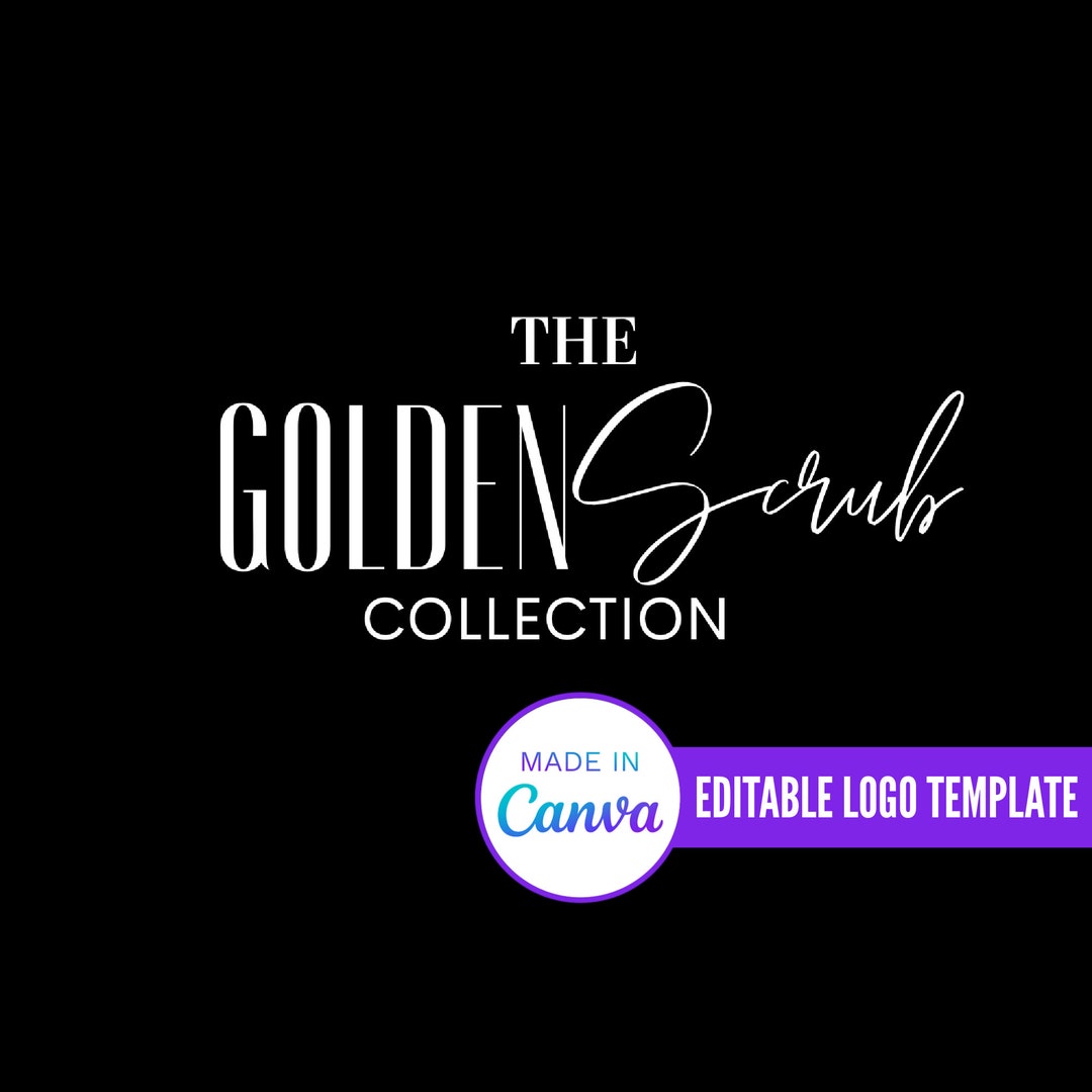 Editable Logo, Diy Logo, Professional Logo, Instant Download , Modern ...