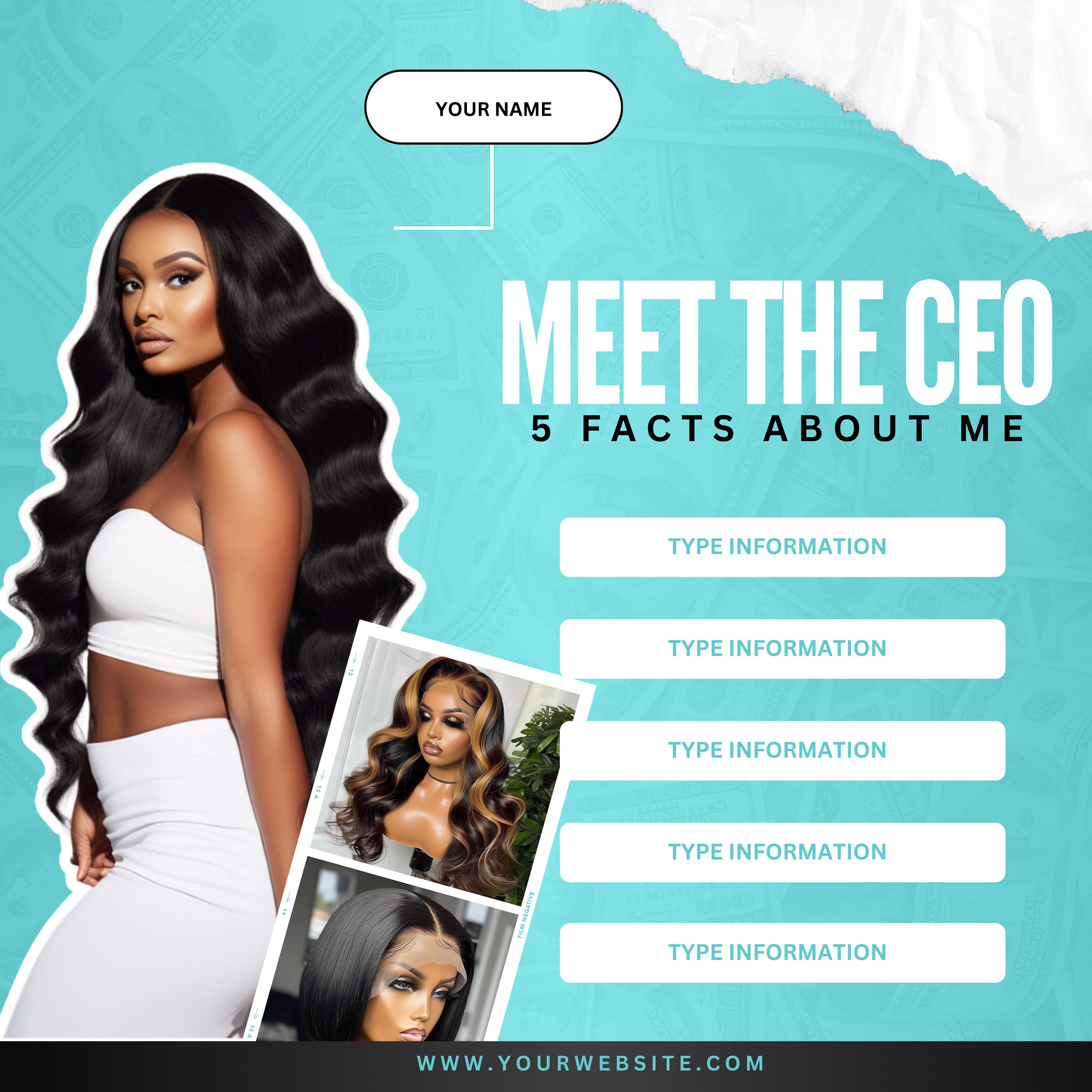 Meet the Owner Flyer, Meet the Ceo Editable Flyer, Instagram Post Flyer, Diy Meet the Owner ...