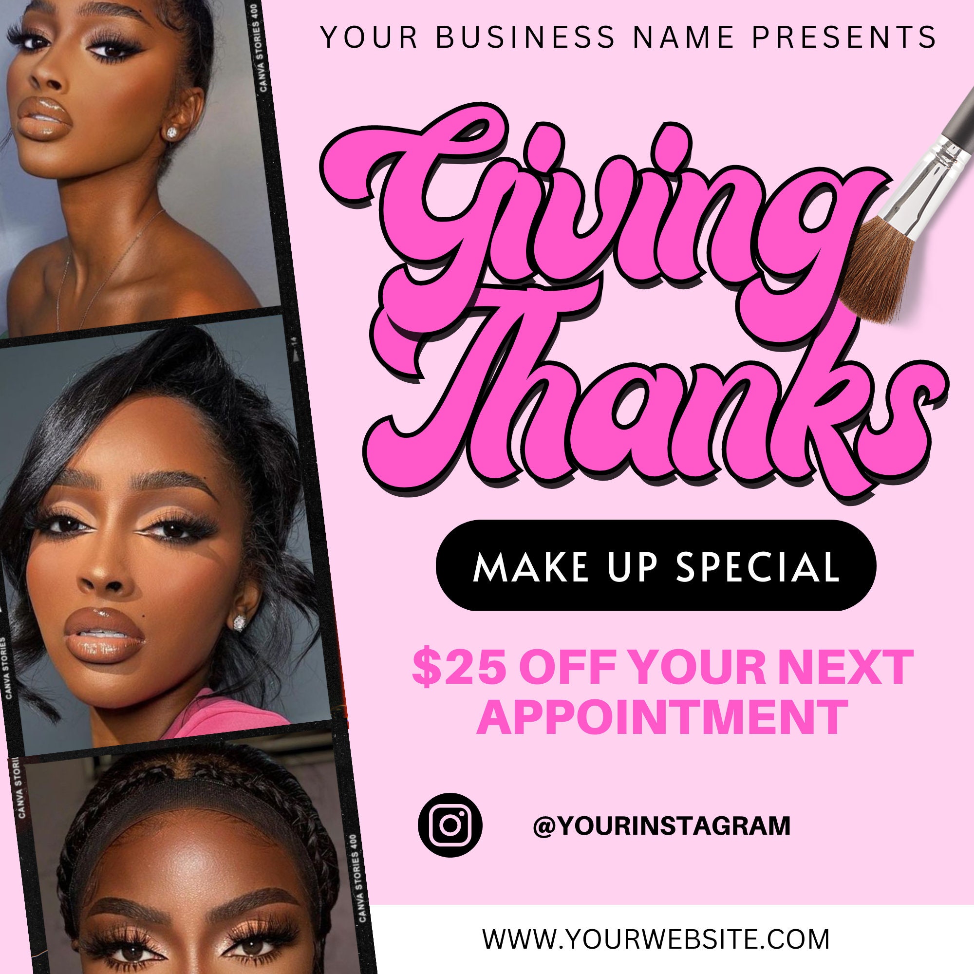 Diy Customer Appreciation Flyer Editable Customer - Etsy