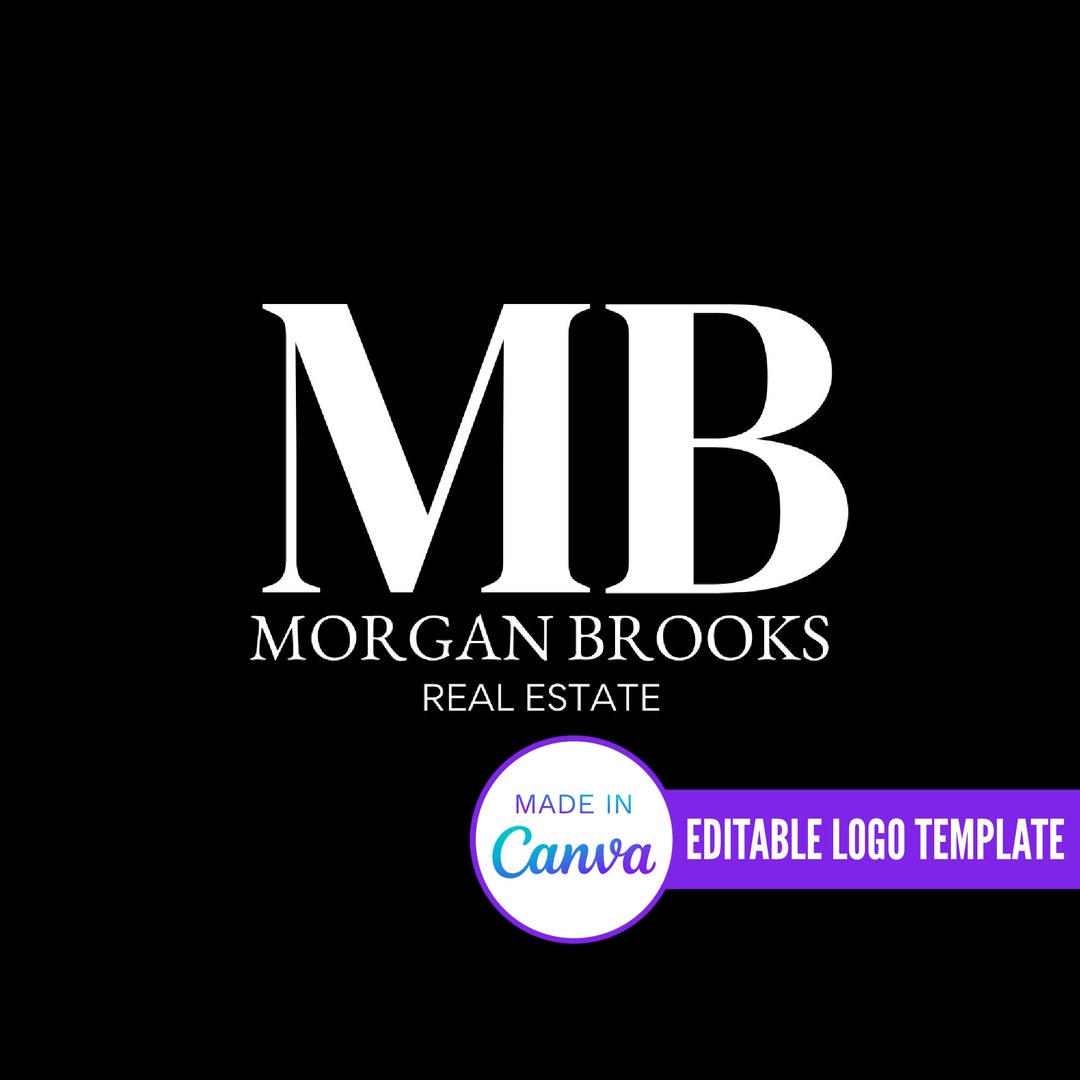 Editable Logo, Diy Logo, Professional Logo, Instant Download , Modern ...