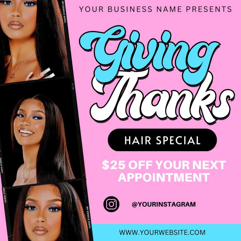 Diy Customer Appreciation Flyer Editable Customer - Etsy