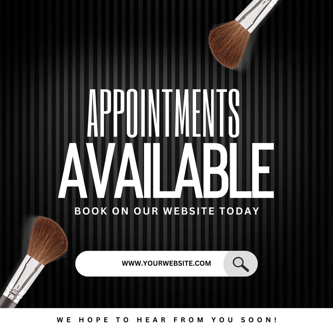 Appointments Available Editable Flyer Makeup Artist - Etsy