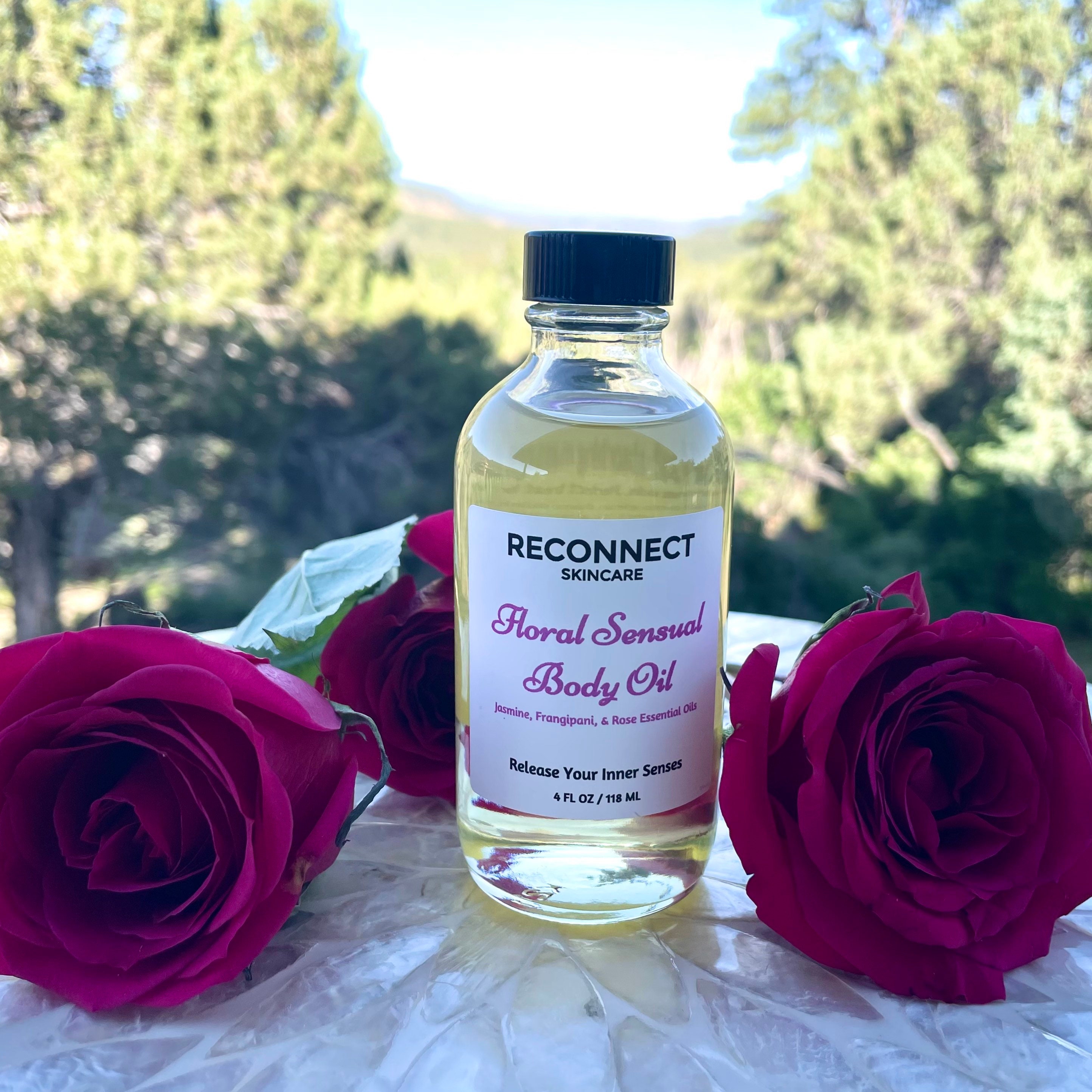 Floral Sensual Body Oil Aromatherapy Massage Oil Luxurious - Etsy