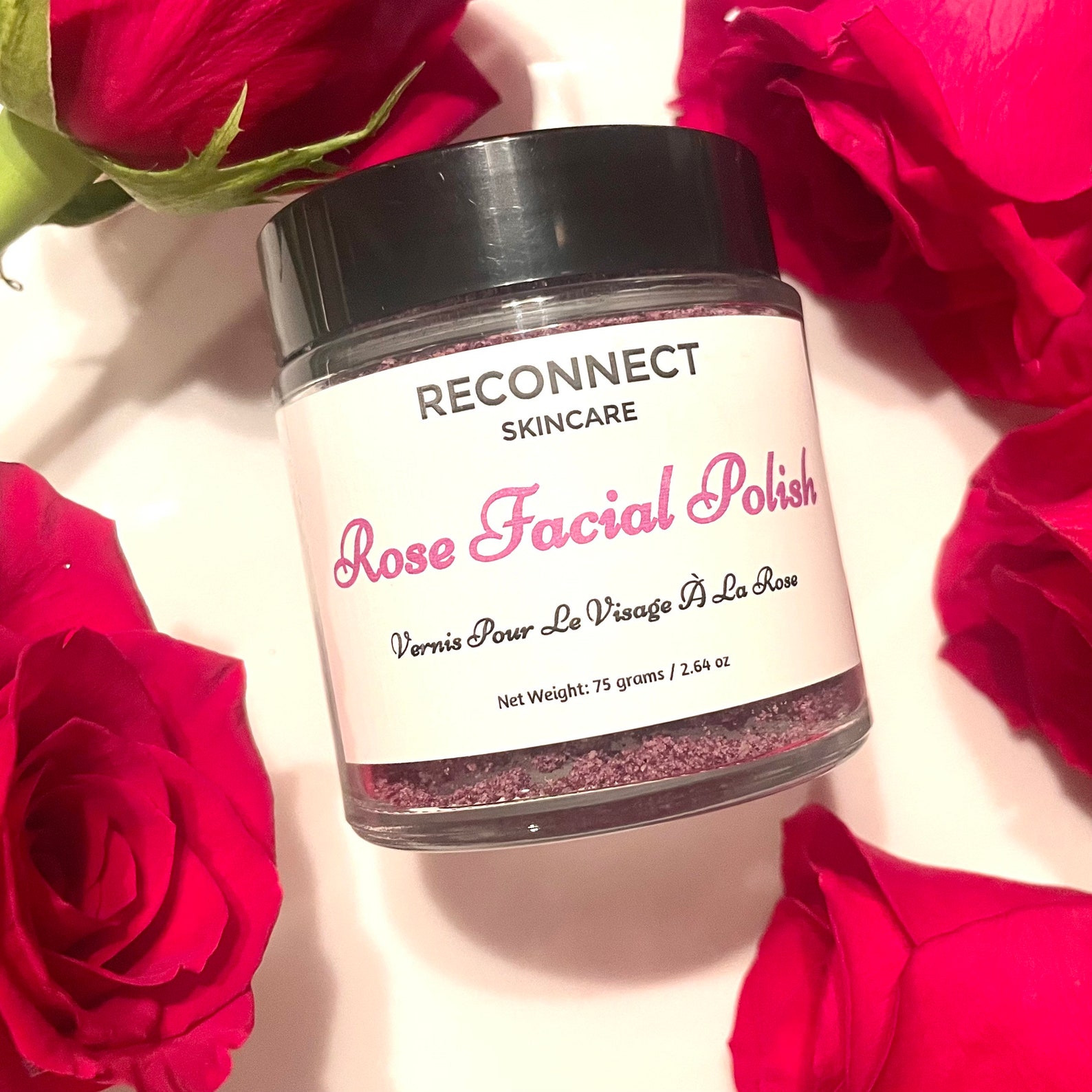 Exfoliating Non-greasy Rose Facial Polish Microdermabrasion - Etsy