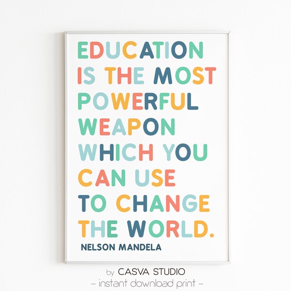 Education Quote - Etsy