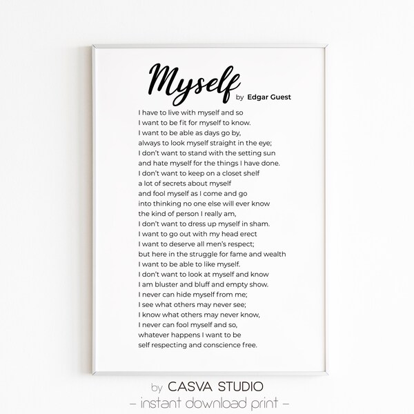 Poem Poster - Etsy