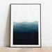 Sea Waves Watercolor / Ocean Poster Illustration / Large - Etsy