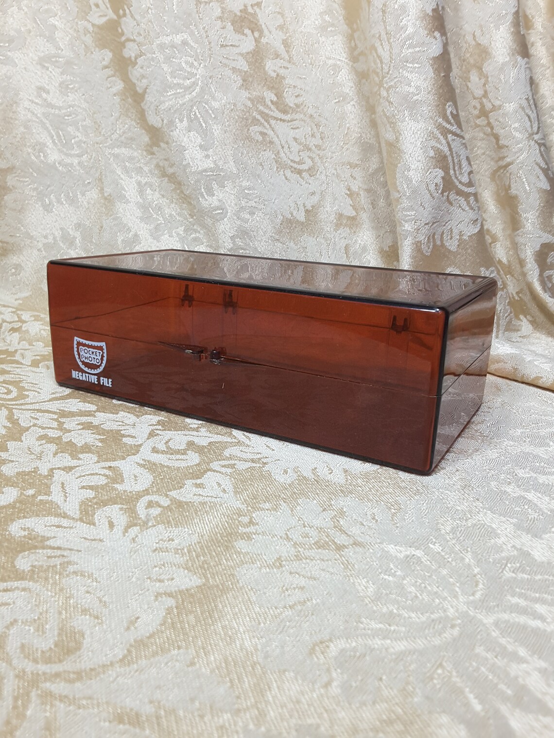 Pocket Photo Negative File Storage Box Burnt Red Orange - Etsy