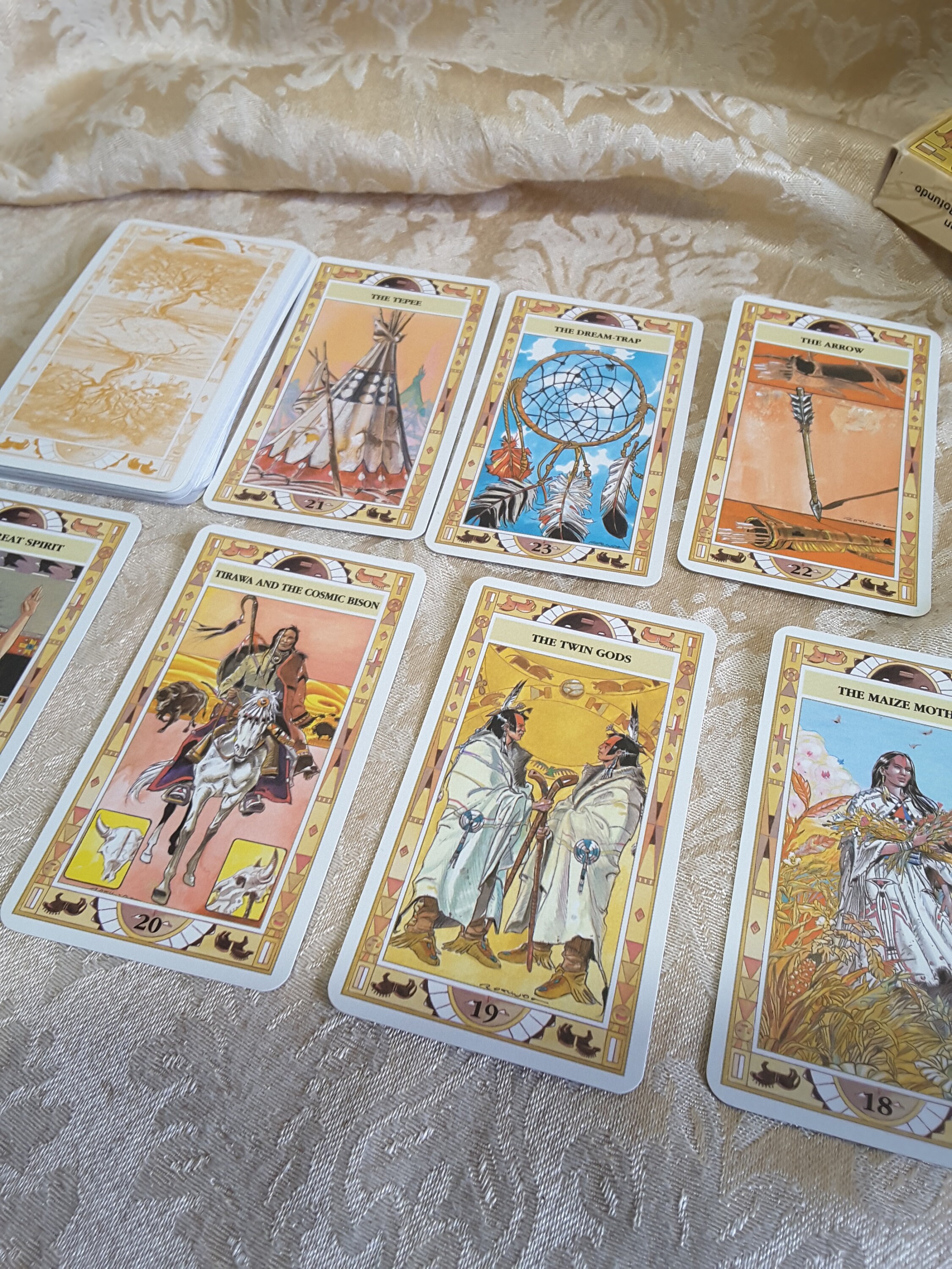 Rare Oracle Cards Native American Cards by Laura Tuan Art by - Etsy