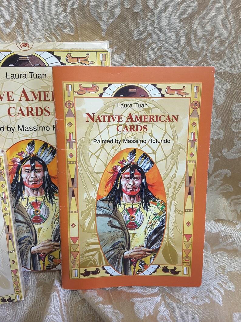 Rare Oracle Cards Native American Cards by Laura Tuan Art by - Etsy