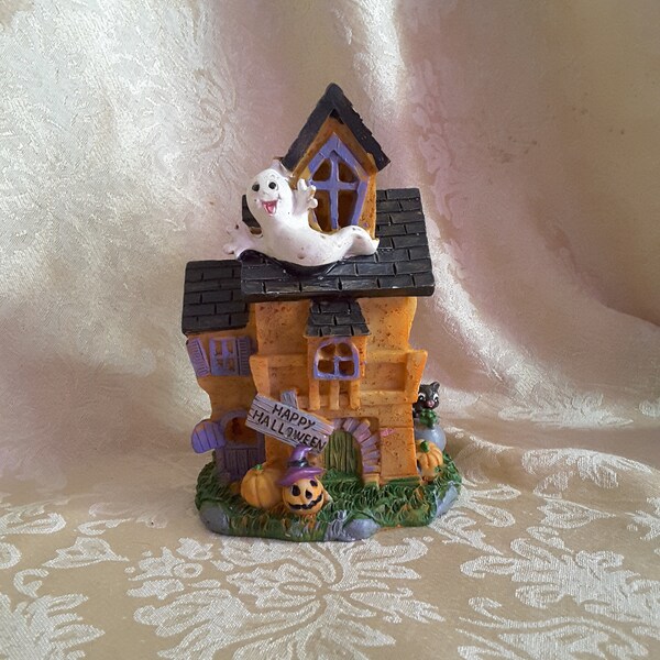 Haunted House Figurine - Etsy