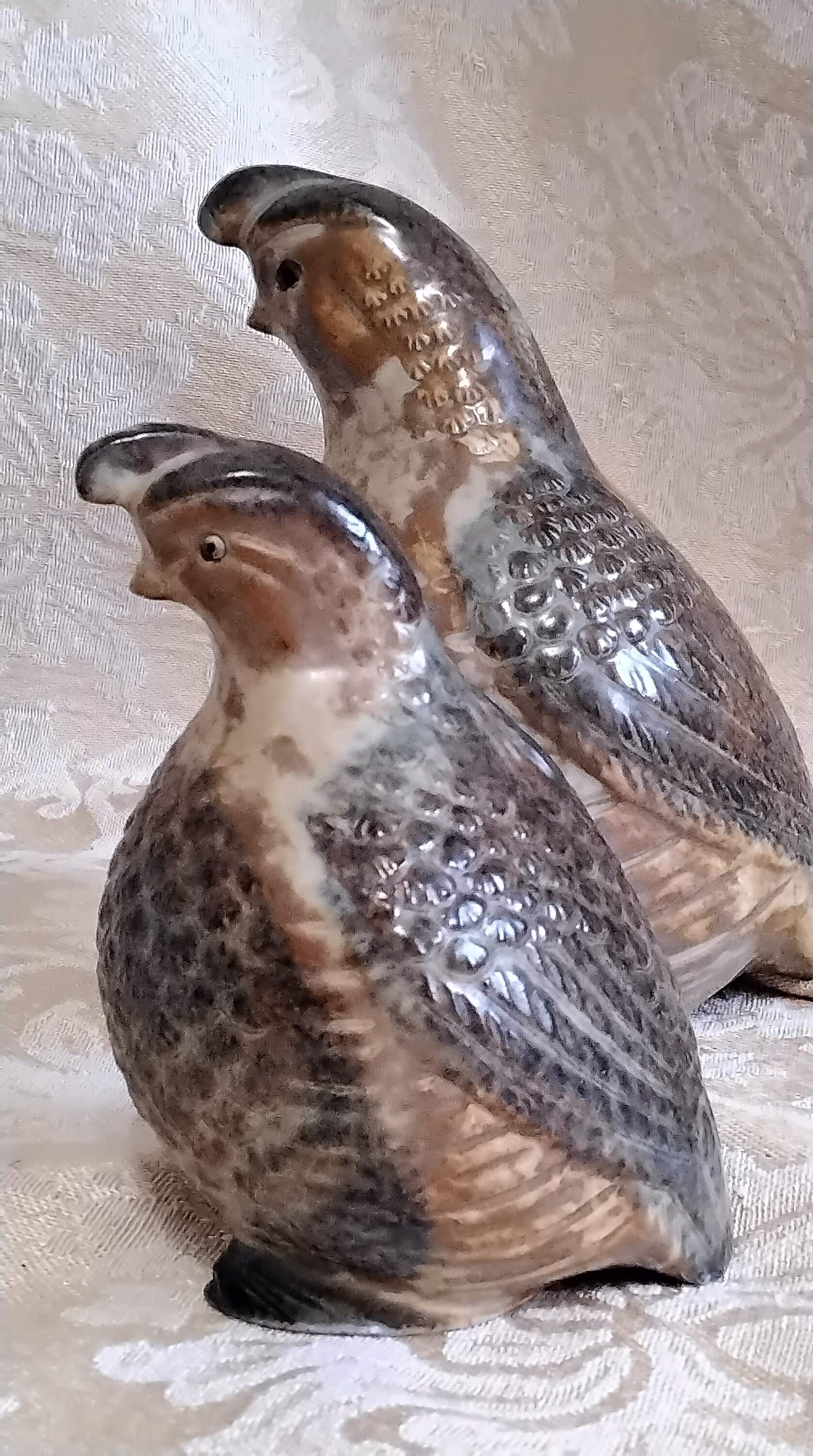Partridges Birds Rustic Ceramic - Etsy