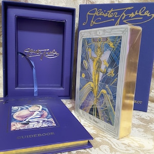 Thoth Deluxe Box Set Tarot 78 Card Deck - Etsy