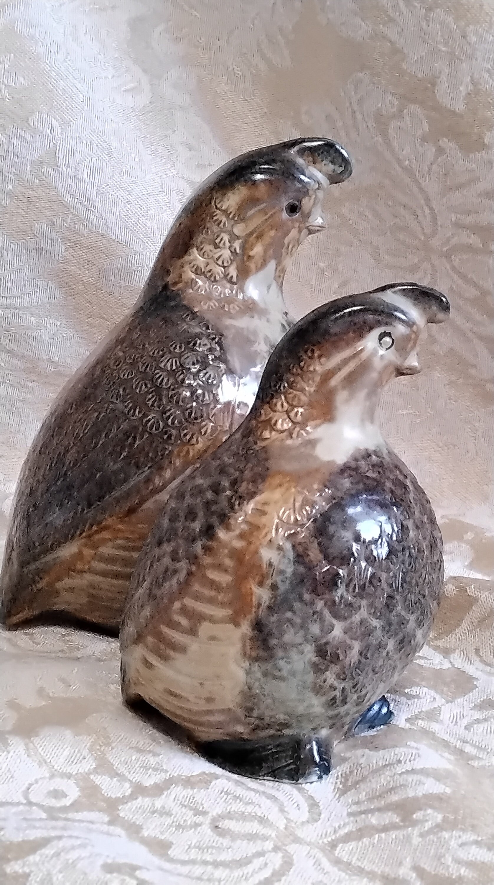 Partridges Birds Rustic Ceramic - Etsy