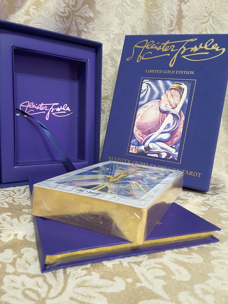 Thoth Deluxe Box Set Tarot 78 Card Deck - Etsy