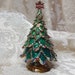 Nobility Christmas Tree Trinket Box Enameled With Bright Rhinestones ...