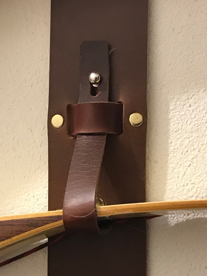 4-bow Leather Traditional Archery Bow Rack / Bow Holder - Etsy