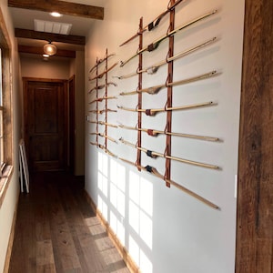 8-bow Leather Traditional Archery Bow Rack - Etsy