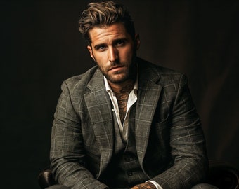 AI Male Model: Bad Boy Mafia Boss Bodyguard, Muscles, Romance Novel ...