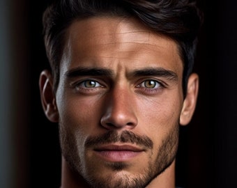 AI Male Model: Bad Boy Biker, Romance Novel Cover Model, AI Photography ...