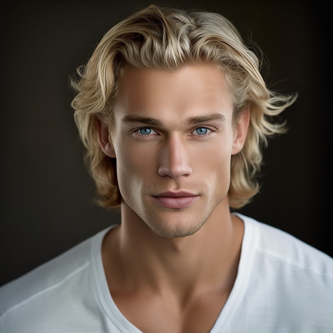 AI Male Model: Romance Novel Cover Model, AI Photography, Handsome Man ...