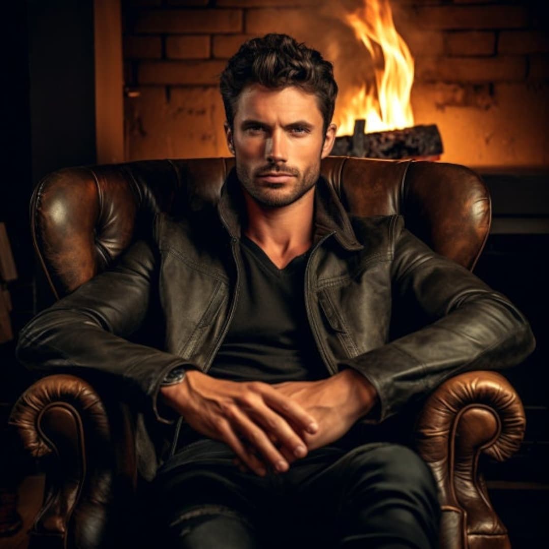 AI Male Model: Romance Novel Cover Model, AI Photography, Handsome Man ...