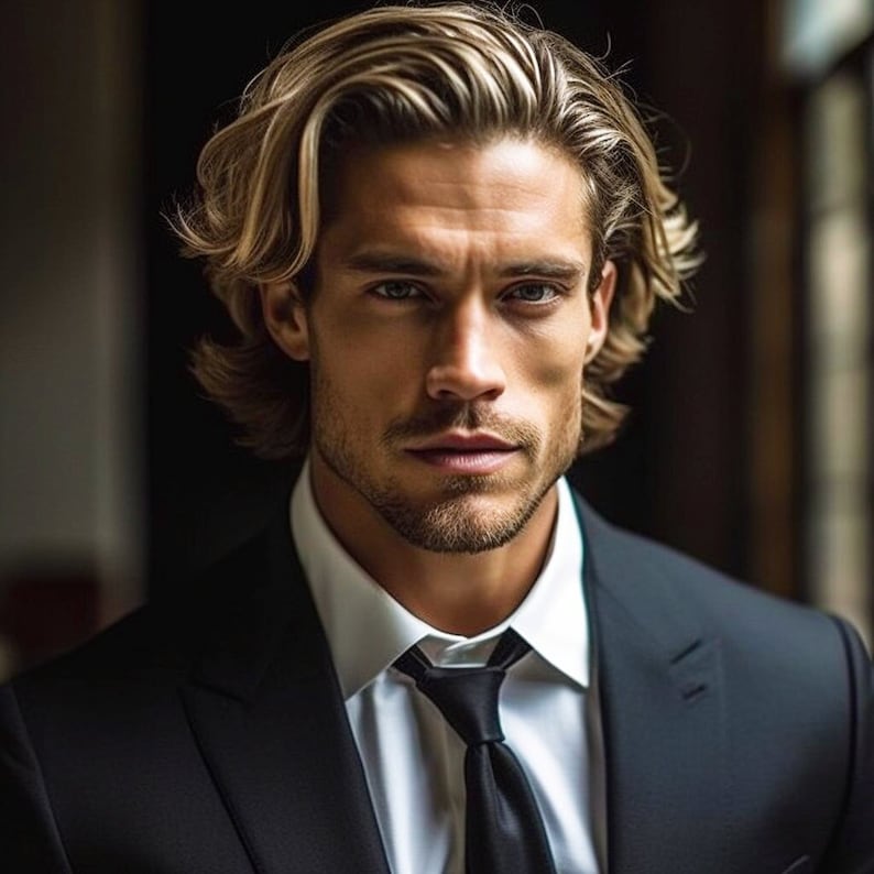 AI Male Model: Romance Novel Cover Model, AI Photography, Handsome Man ...