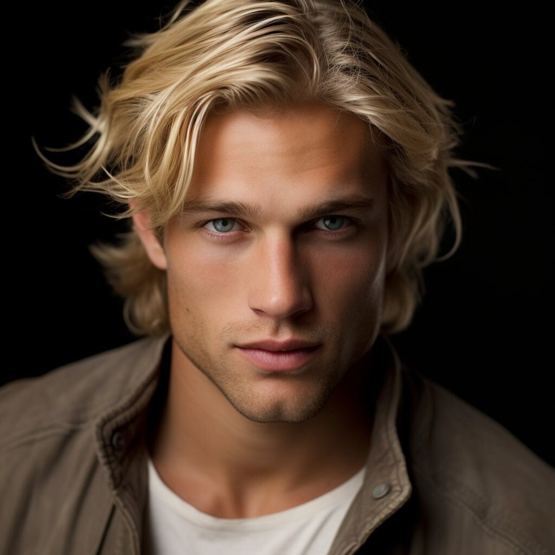 AI Male Model: Romance Novel Cover Model, AI Photography, Handsome Man ...