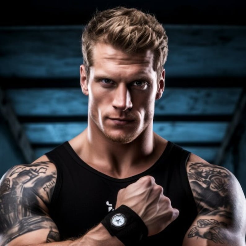 AI Male Model: Bad Boy Military Sports Muscles, Romance Novel Cover ...