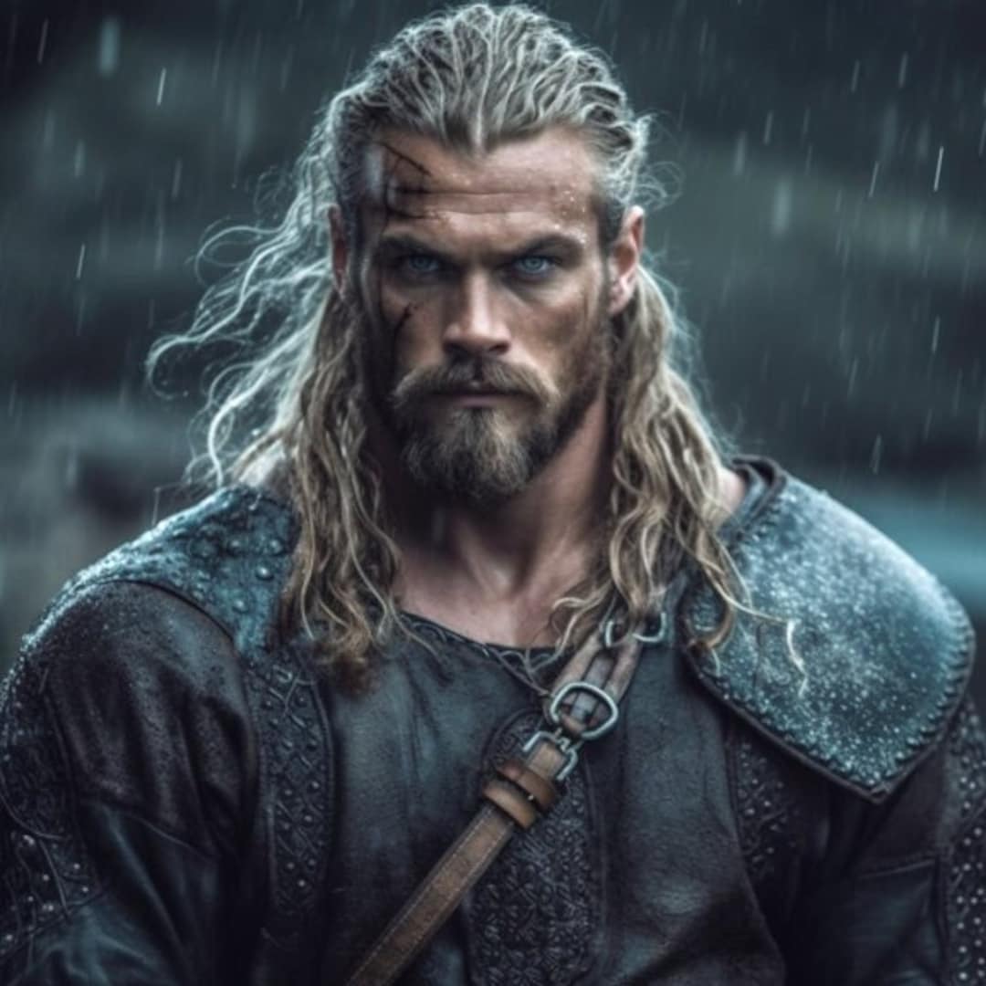 AI Male Viking Model: Hot Viking, Romance Novel Cover Model, AI ...