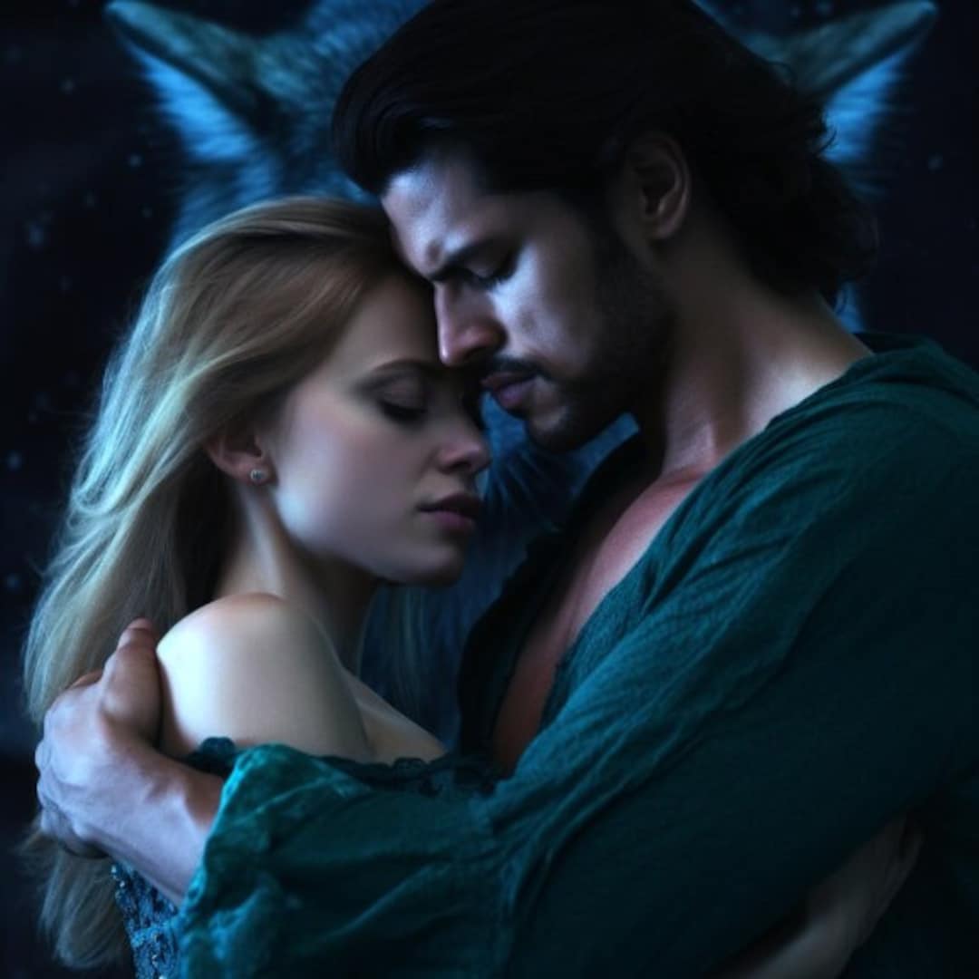 AI Male Model: Wolf Shifter Romance Novel Cover Model, AI Photography ...