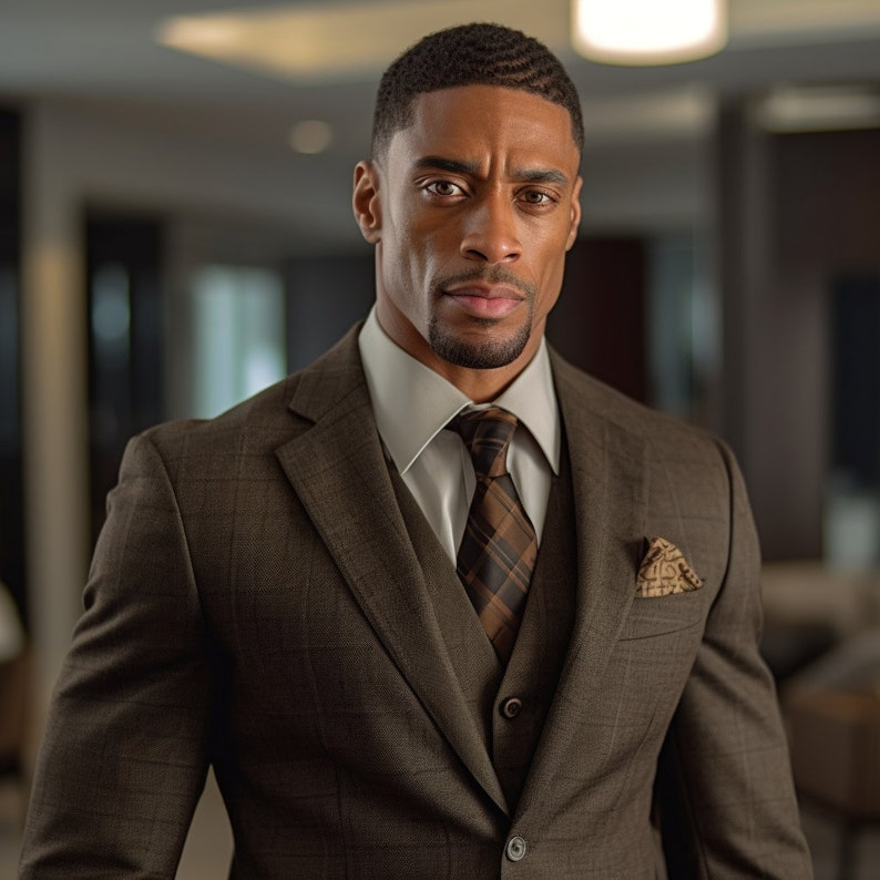 AI Male Model: African American Cover Model, AI Photography, Handsome ...