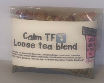 Calm TF Down Tea - Etsy