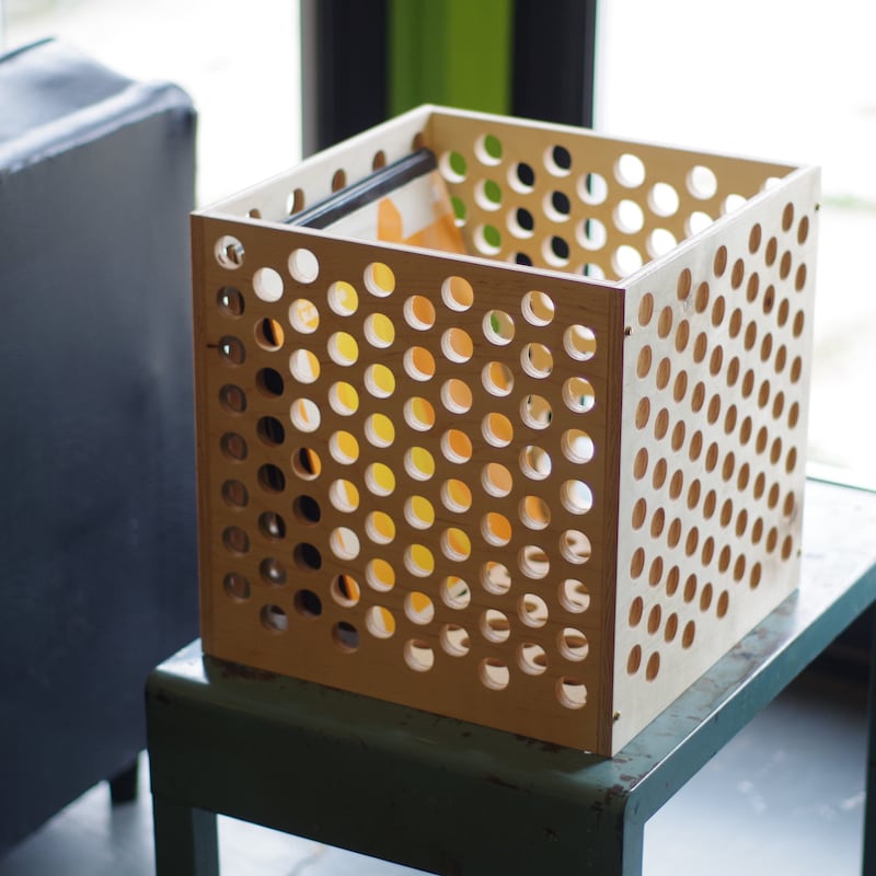 Plywood Storage Cube - Etsy