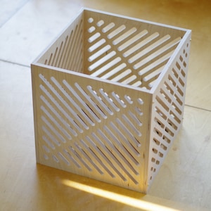 Super Slot Record Storage Crate - Etsy