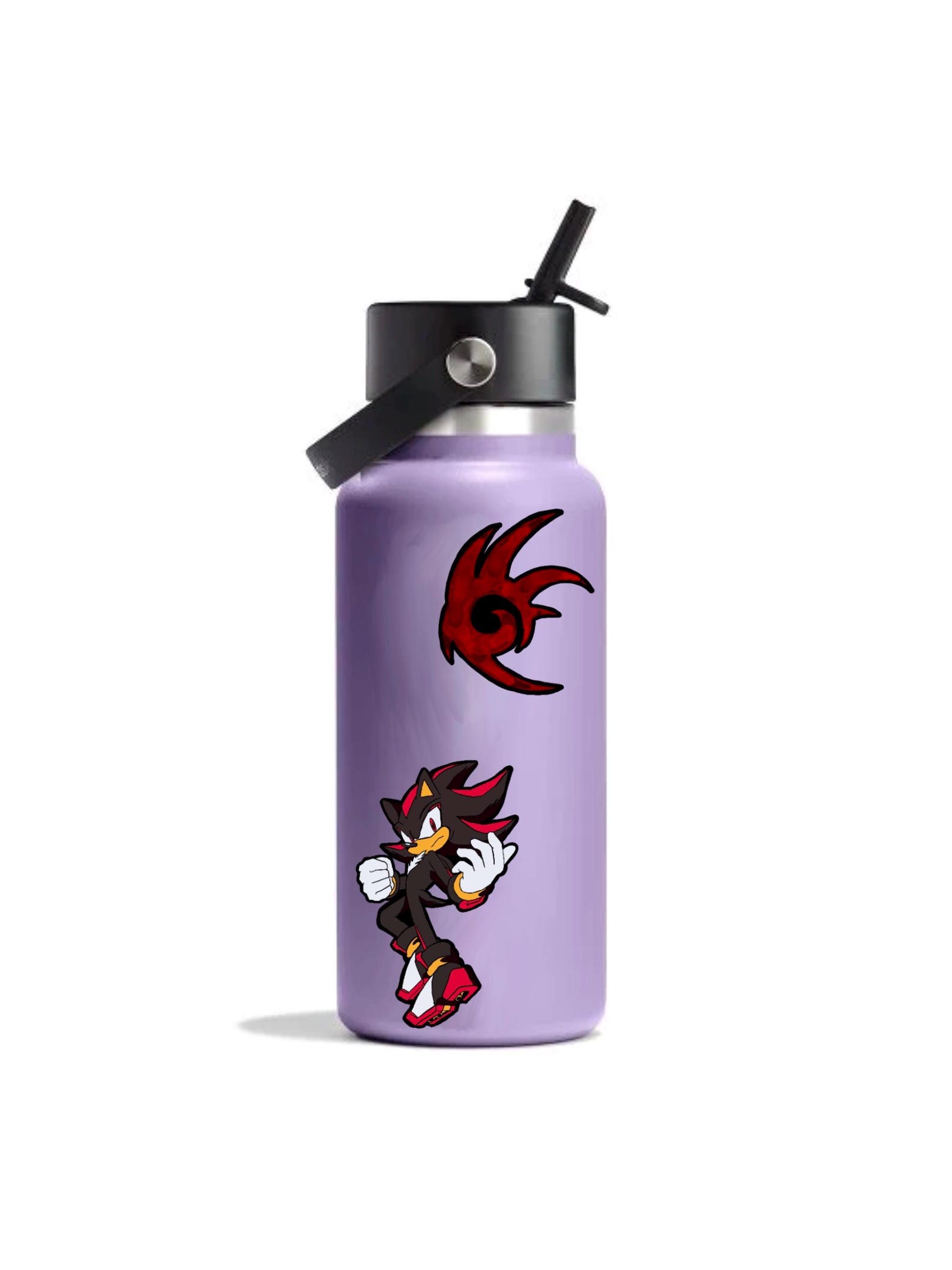 Shadow the Hedgehog, Logo and Character, Waterproof Sticker! - Etsy