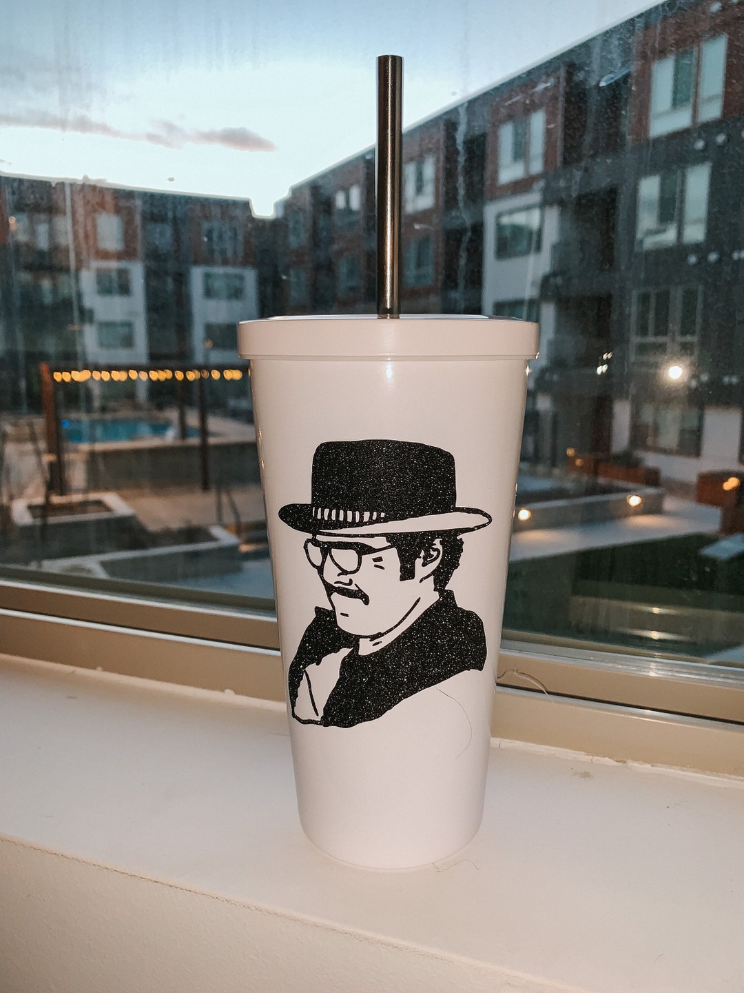 Pedro (daddy) Pascal, Agent Whiskey Quote on a Stainless Steal Tumbler ...