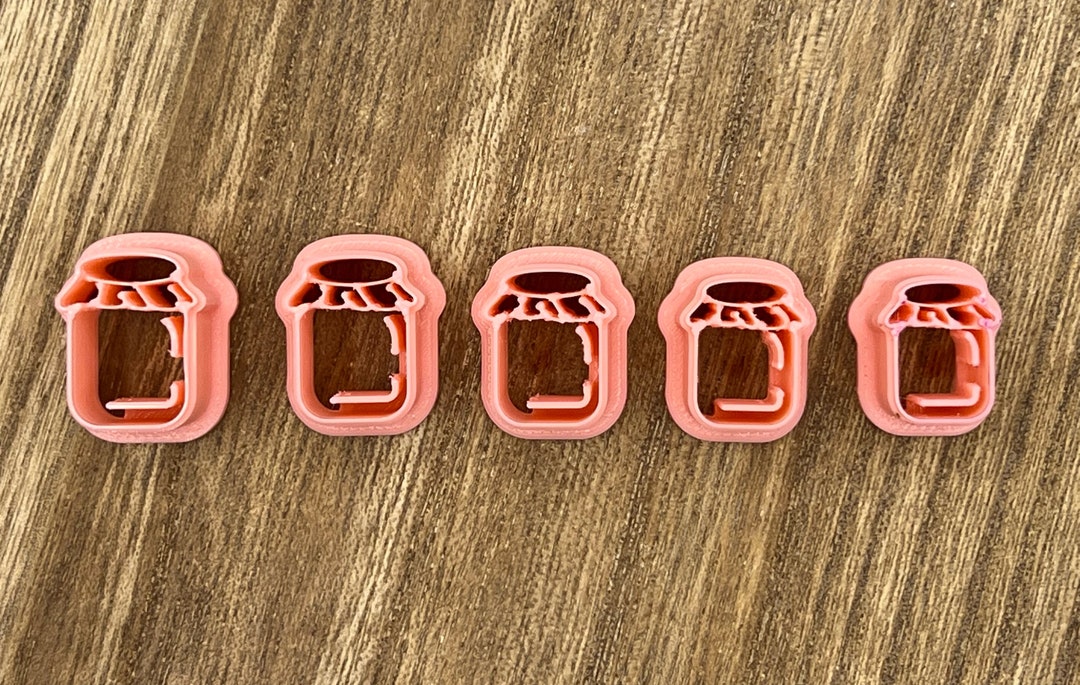 Jam Jar Cutter, Clay Cutter, Spring Cutter, Embossed Jar Cutter ...